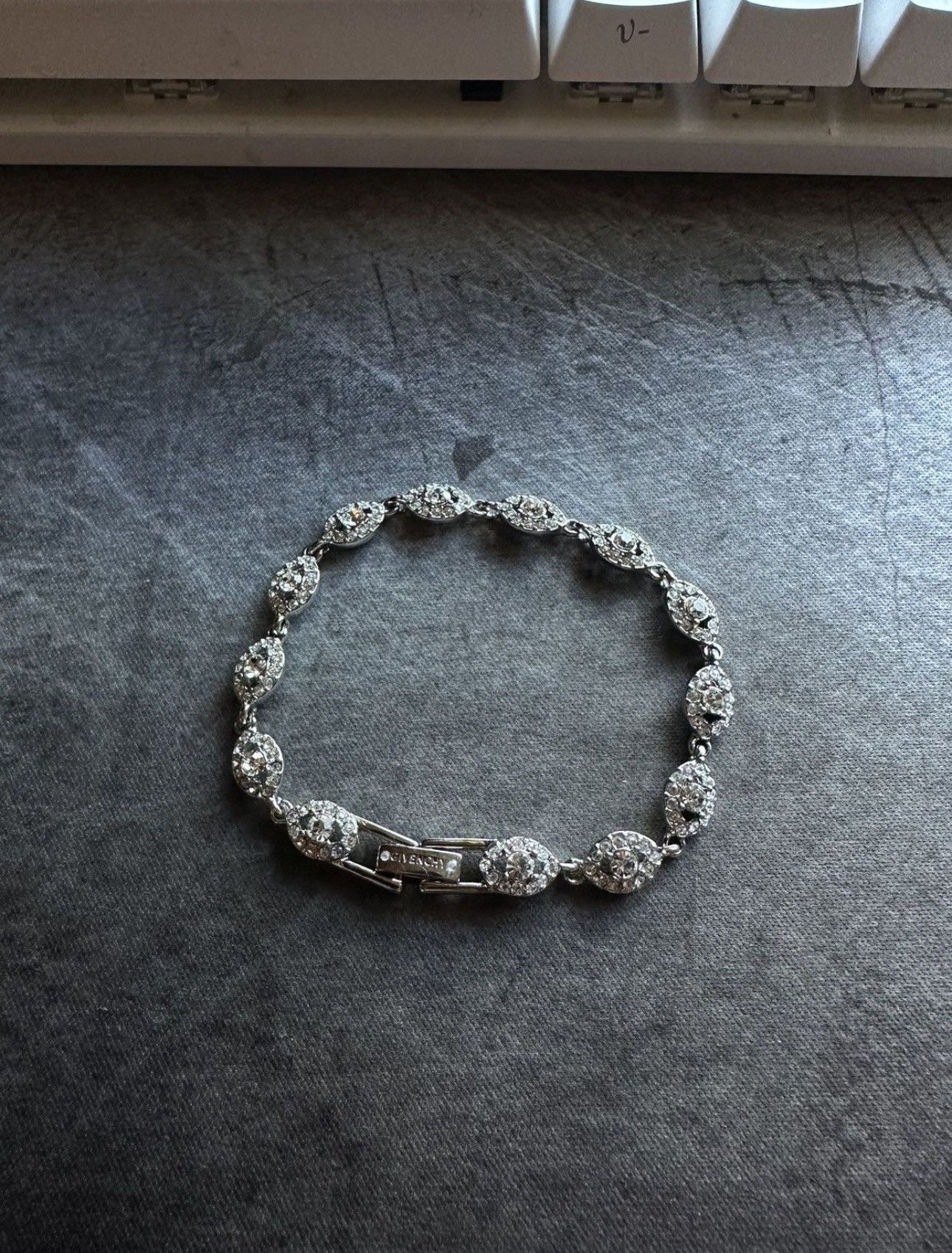 Givenchy Rare Givenchy Crystal Flex Bracelet | Grailed