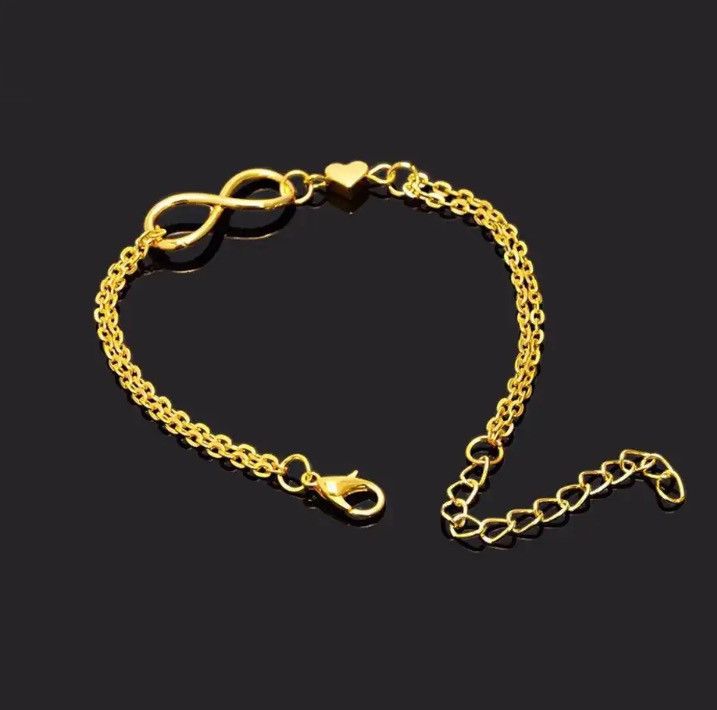 Chain Infinity Love Chain Bracelet | Grailed