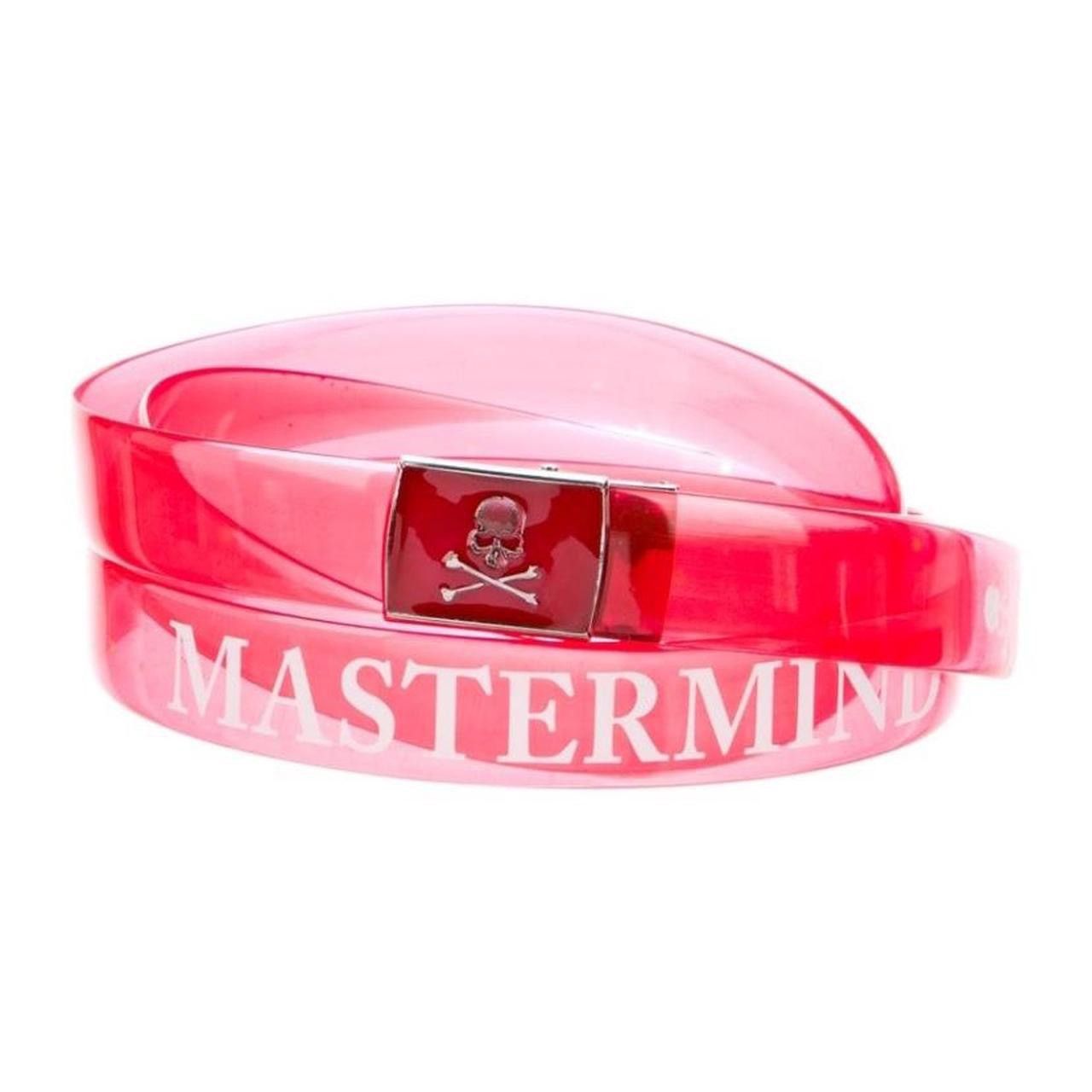 Japanese Brand × Mastermind Japan Mastermind Japan PVC Red Belt | Grailed