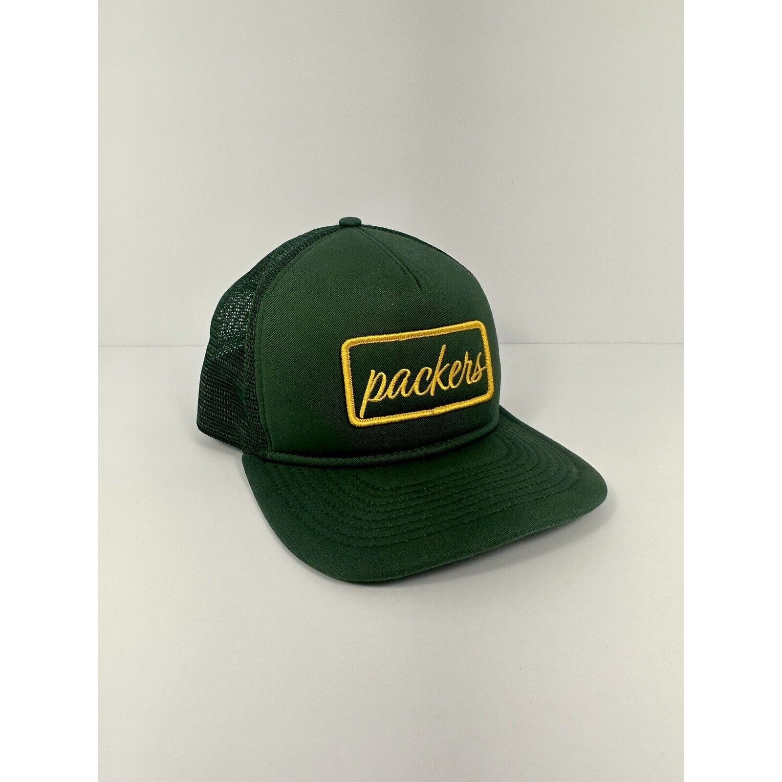 New Era Green Bay Packers New Era Forum Trucker 9FIFTY Snapback Hat ...