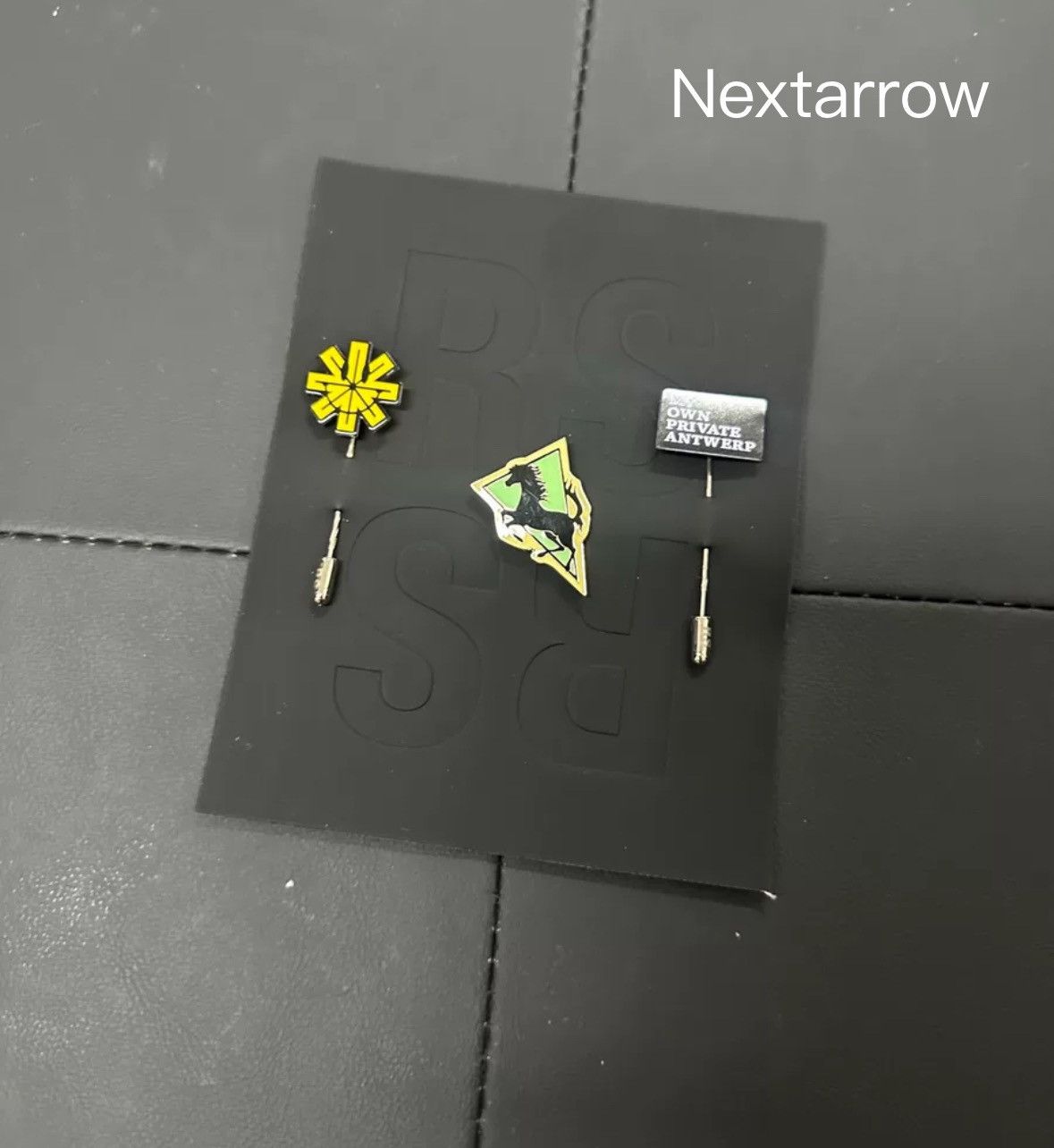 Raf Simons Raf Simons 20ss smiley face pin combination | Grailed