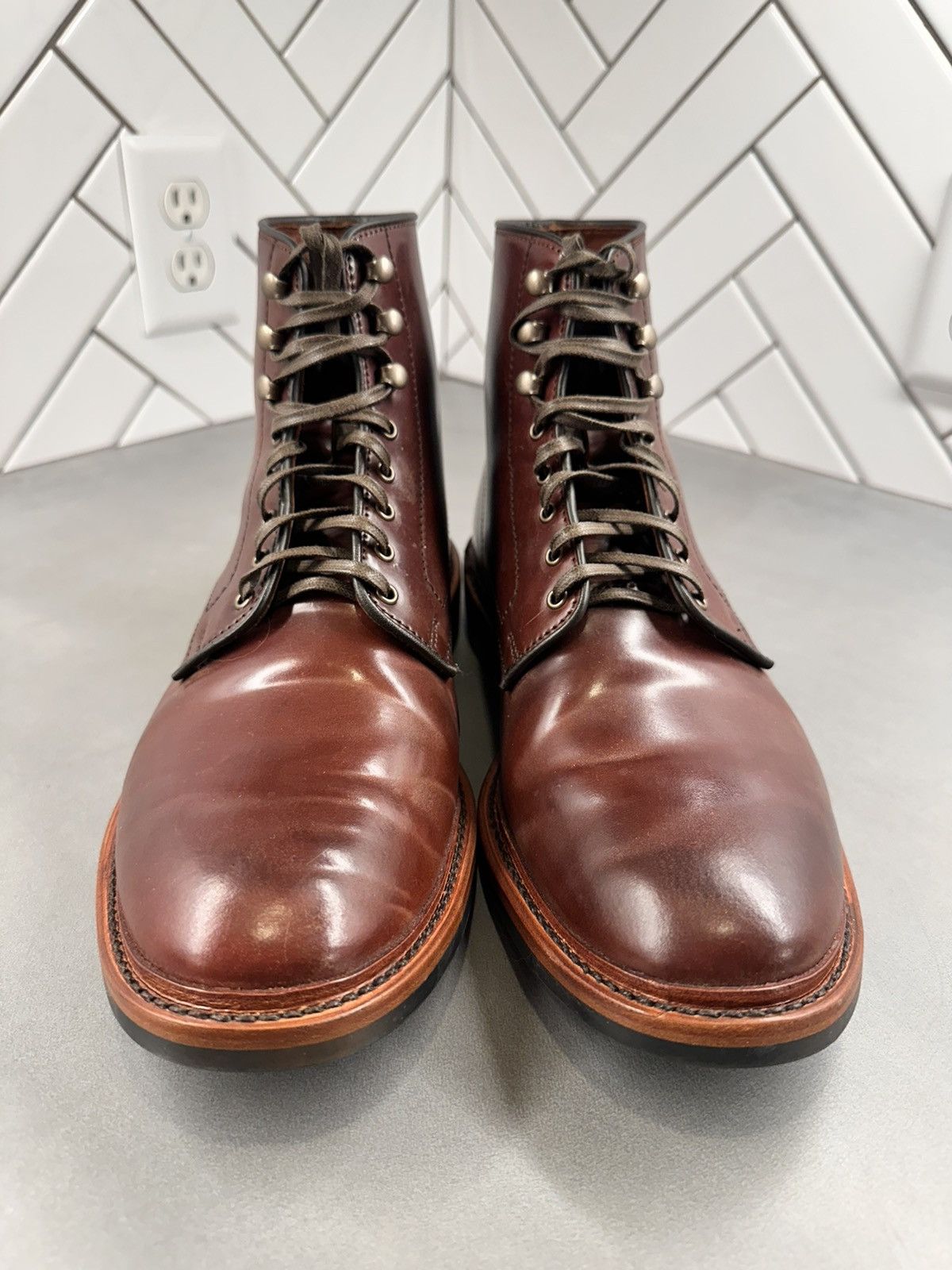 Allen Edmonds Allen Edmonds Higgins Mill Boot - Shell Cordovan | Grailed