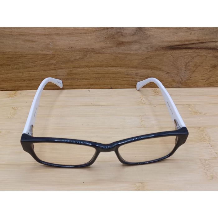 Designer Modern Optical Chill Black and White Eyeglasses Frames | Grailed