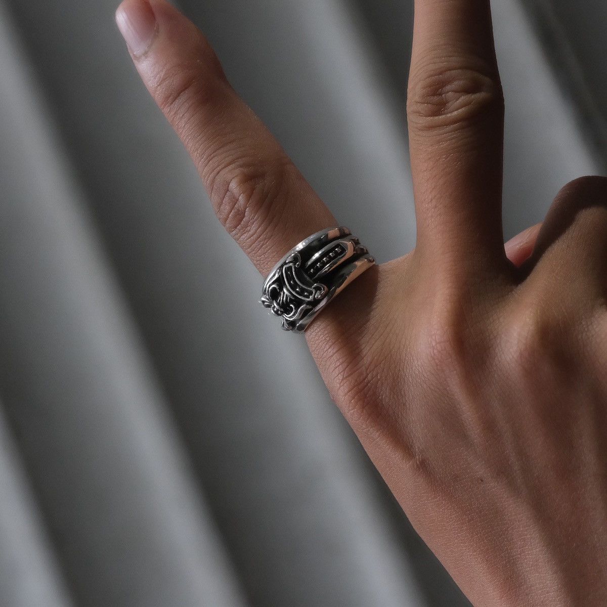 Chrome Hearts CHROME HEARTS DAGGER RING | Grailed