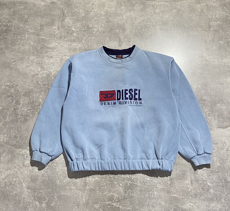 Diesel Vintage 90s Diesel Center logo Crewneck | Grailed