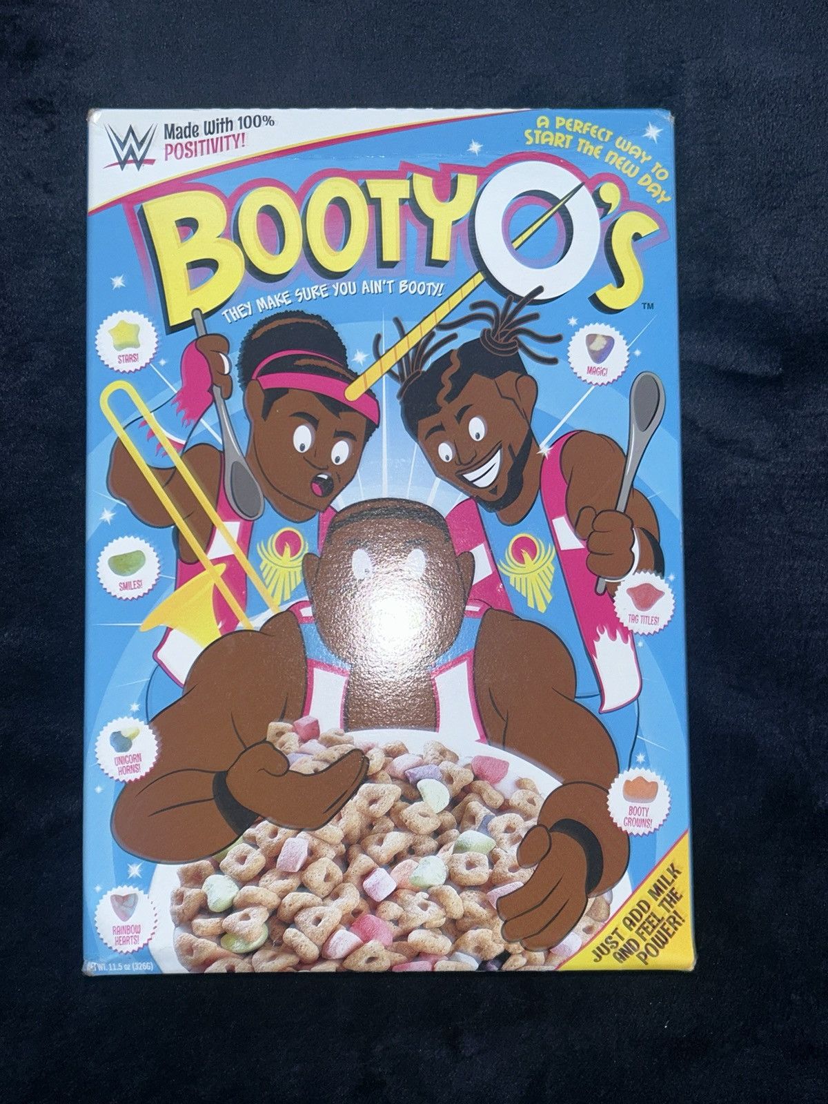 Streetwear × Vintage × WWE Rare & Sold out (WWE Booty Os Cereal) | Grailed