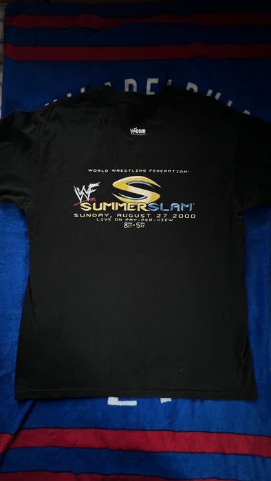 Vintage WWF SUMMERSLAM 2000 SHIRT | Grailed