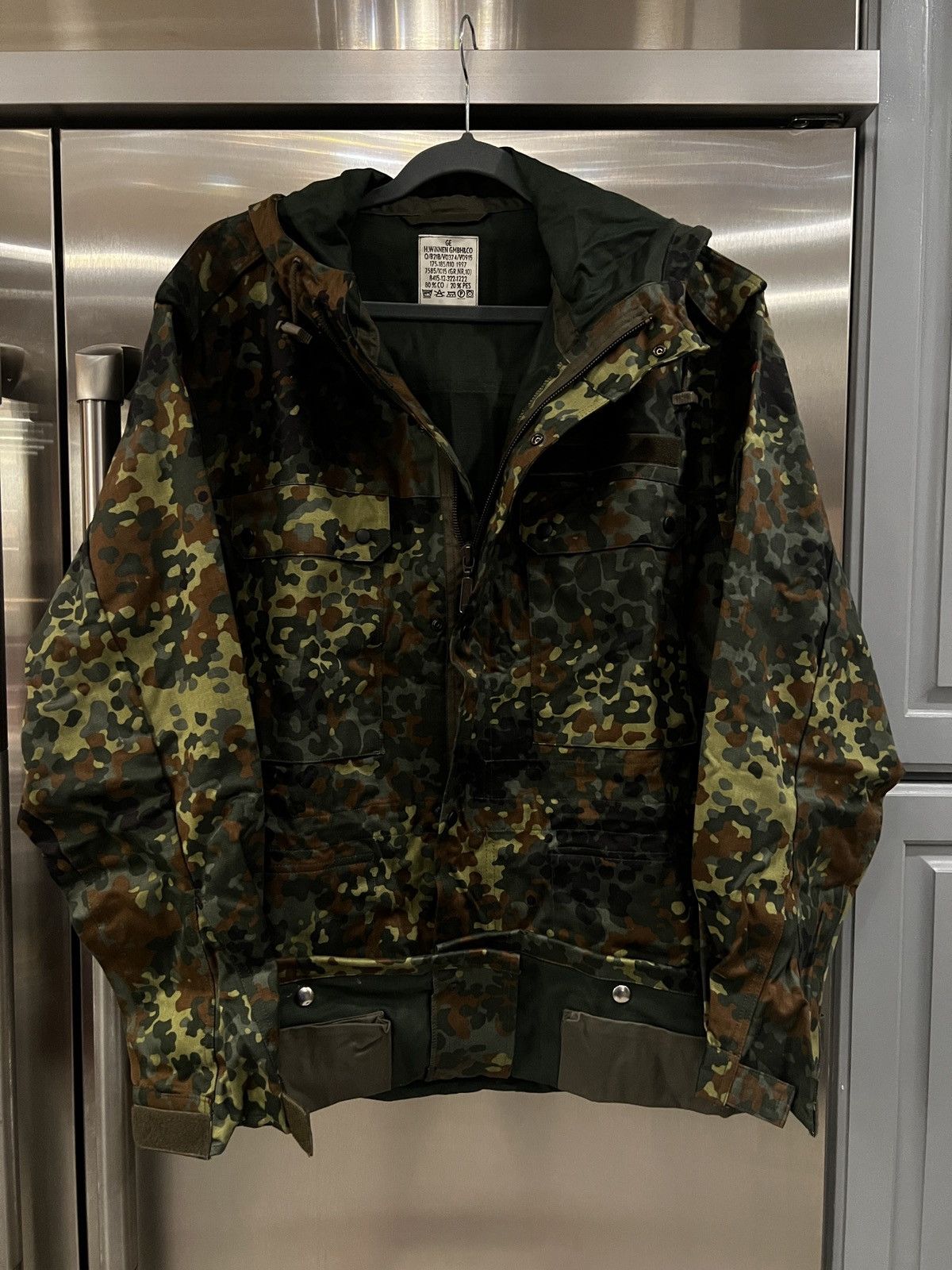 Vintage German Flecktarn Unissued Surplus Jacket | Grailed