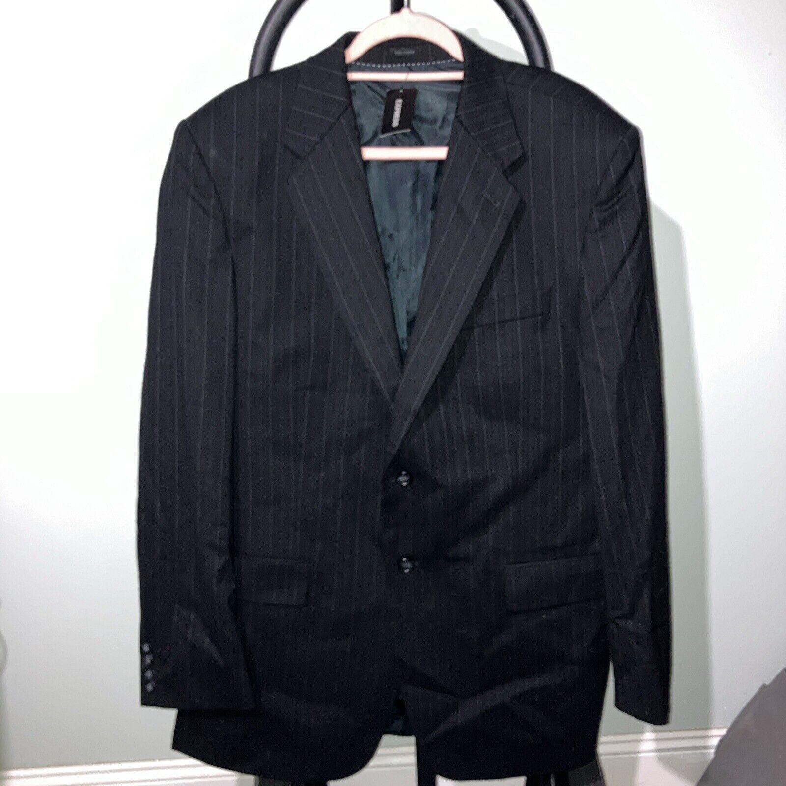 Express Express Striped Black Blazer Jacket 44R, Office Wear, NWT | Grailed