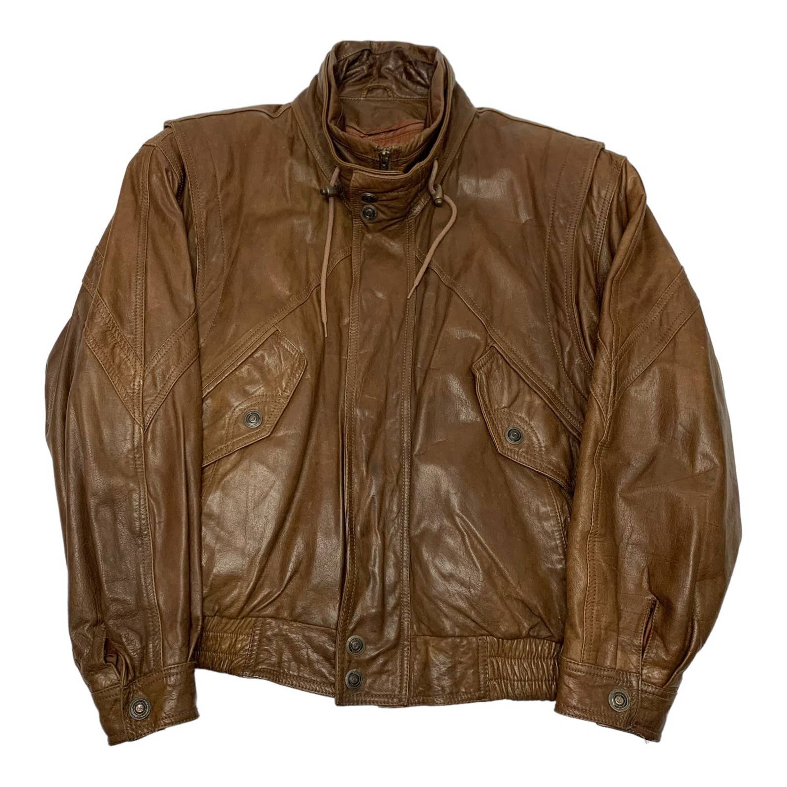 Adventure Bound Adventure Bound Leather Jacket M | Grailed