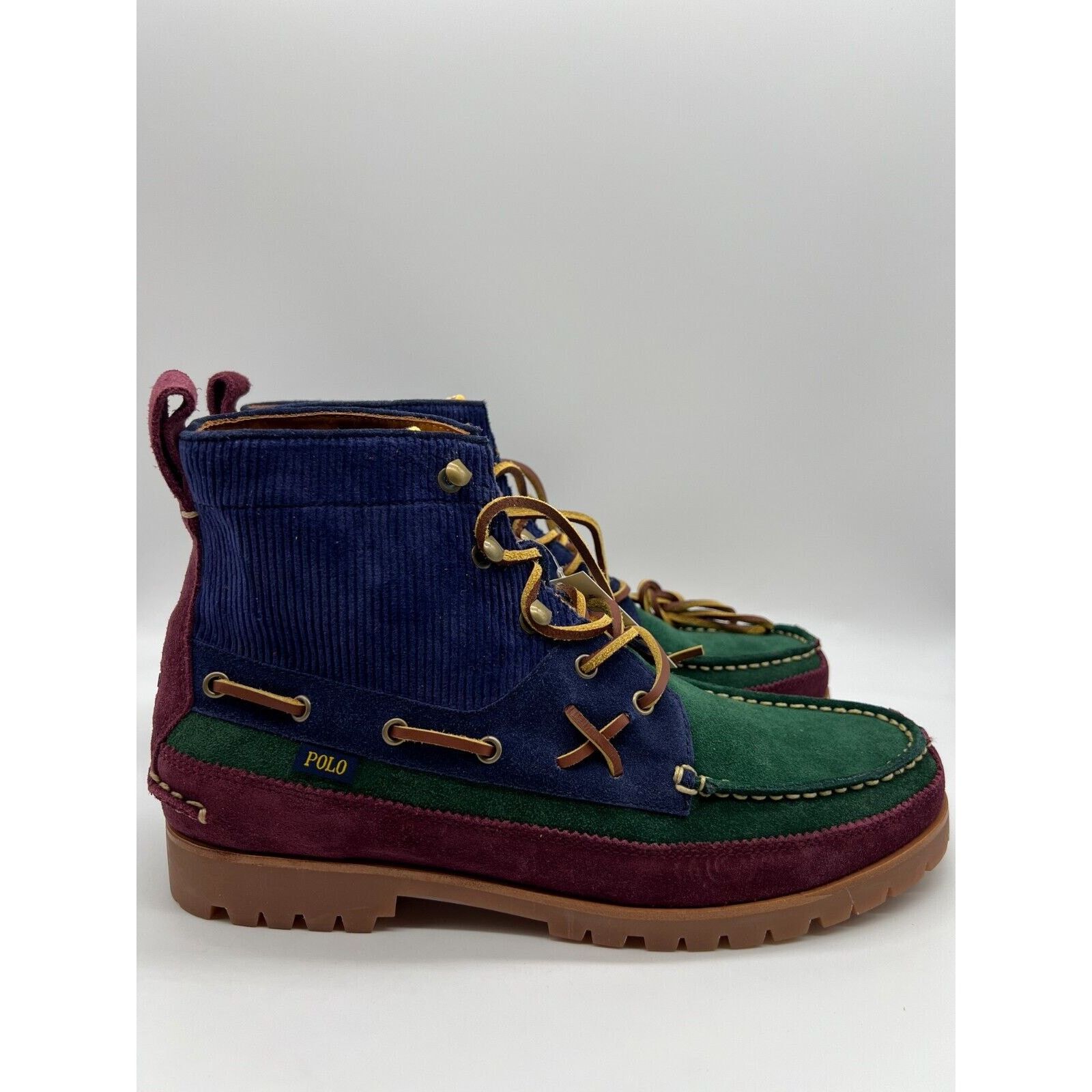 Polo Ralph Lauren Polo Ralph Lauren Ranger Mid Color Blocked Suede Boot ...