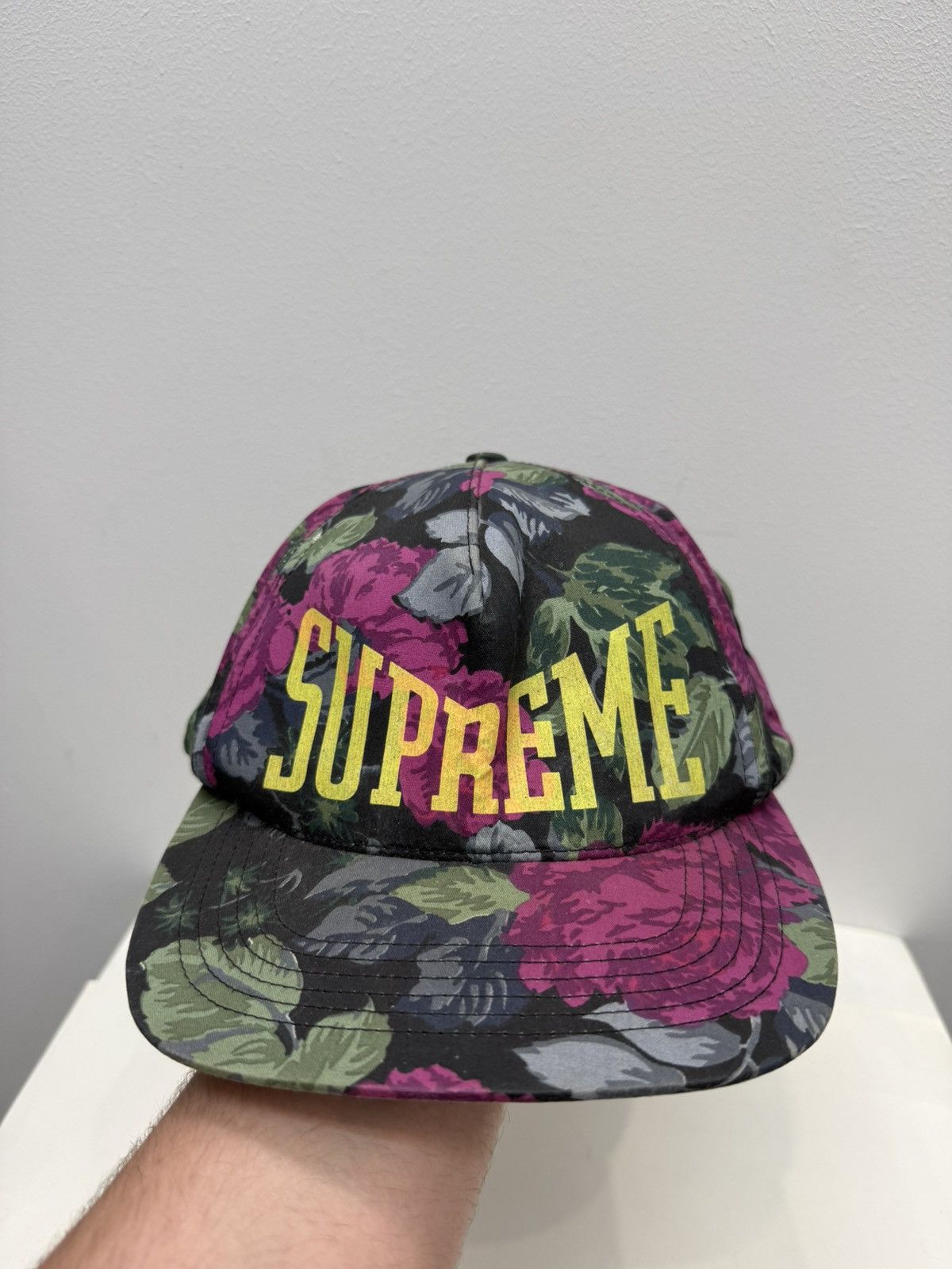 Supreme Supreme SS18 Floral Five Panel Cap Hat | Grailed