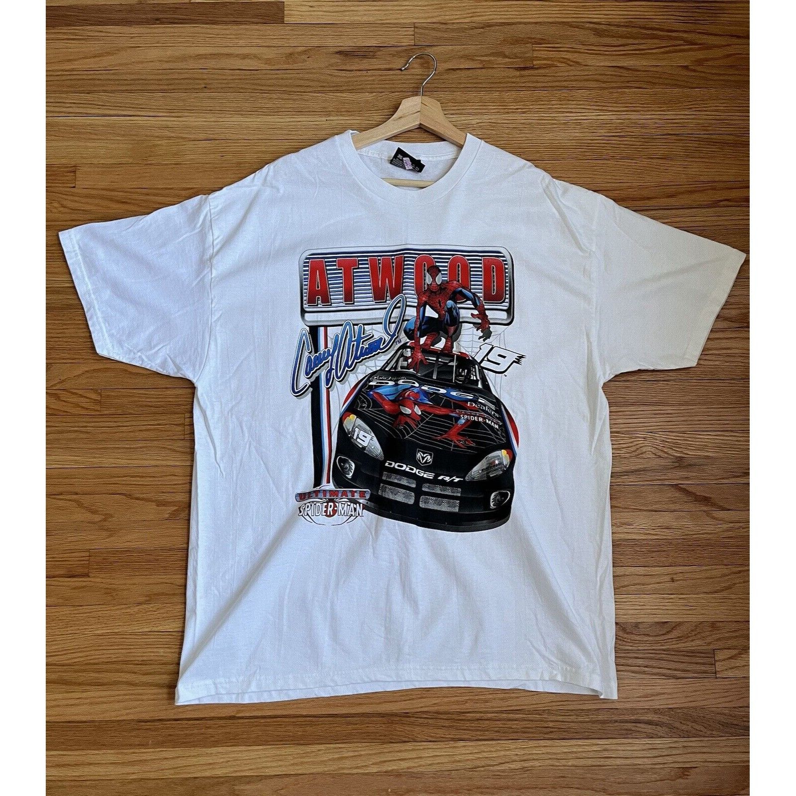 Marvel Comics × NASCAR × Vintage VINTAGE NASCAR DODGE RACING ROMAN ...