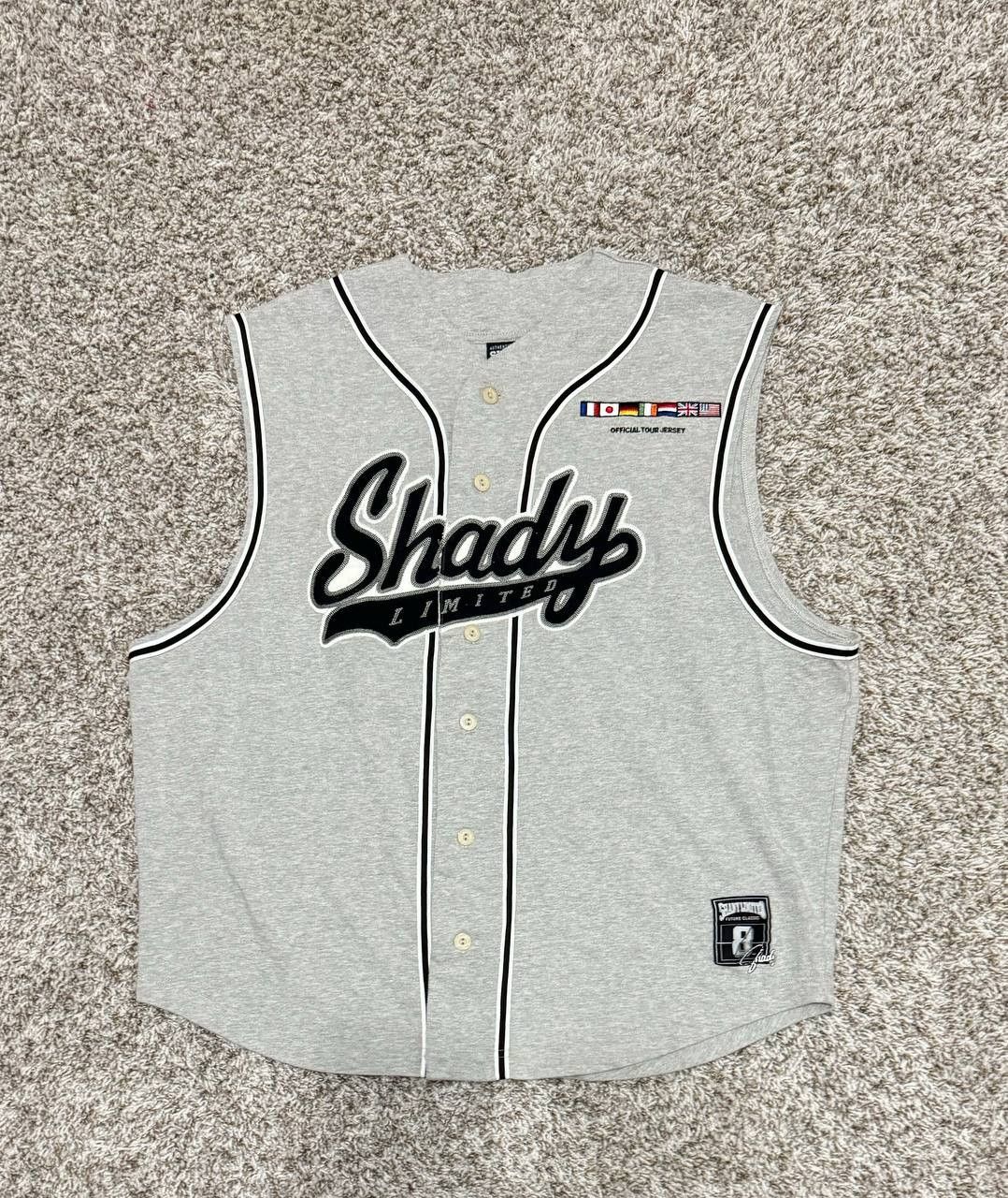 Shady Ltd Shady Limited Official Europe Tour Jersey Slim Shady Eminem ...