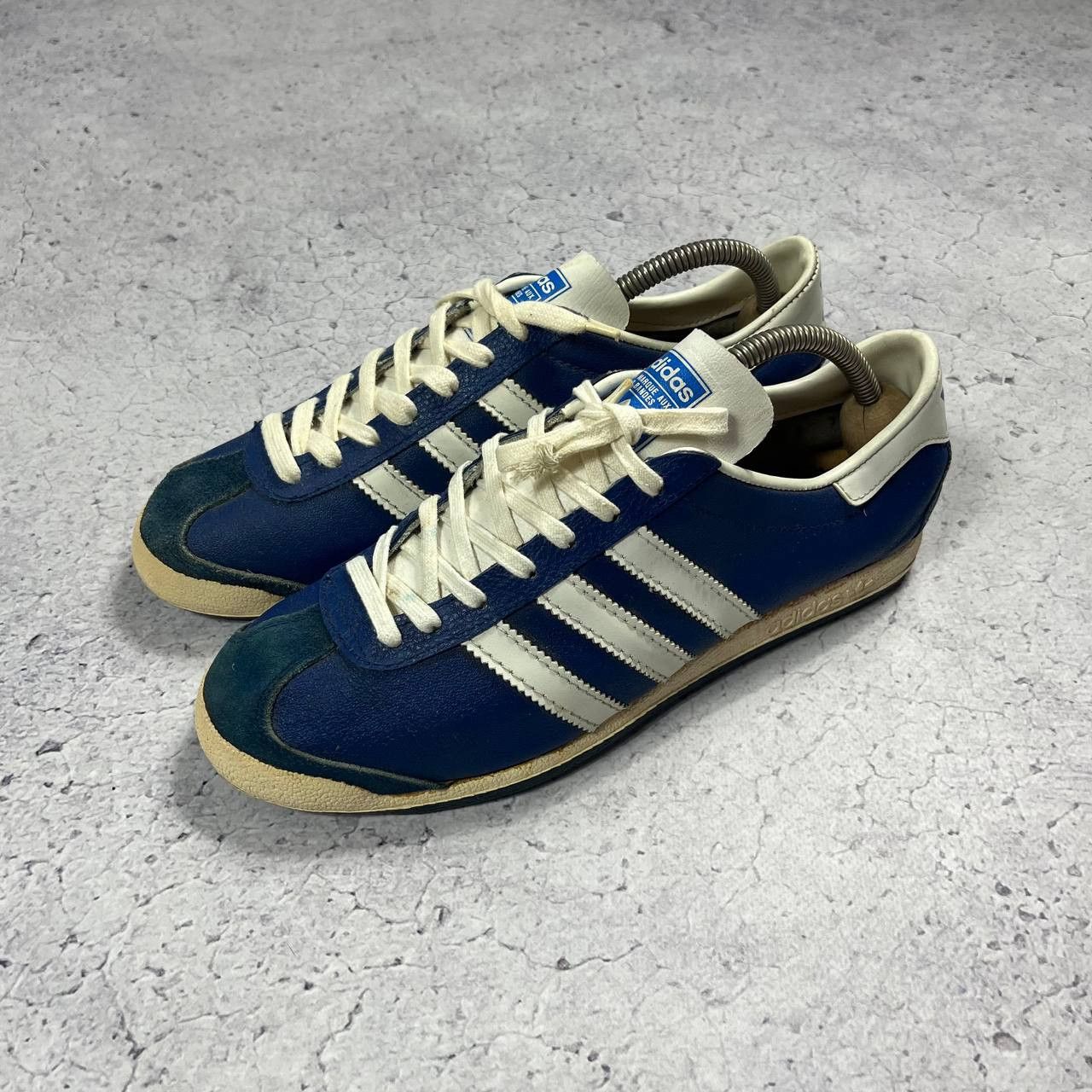 Adidas Adidas Blue Strike Made In France 80s Vintage Shoes Sneakers ...