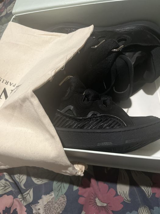 Lanvin Black lanvins curb sneakers | Grailed