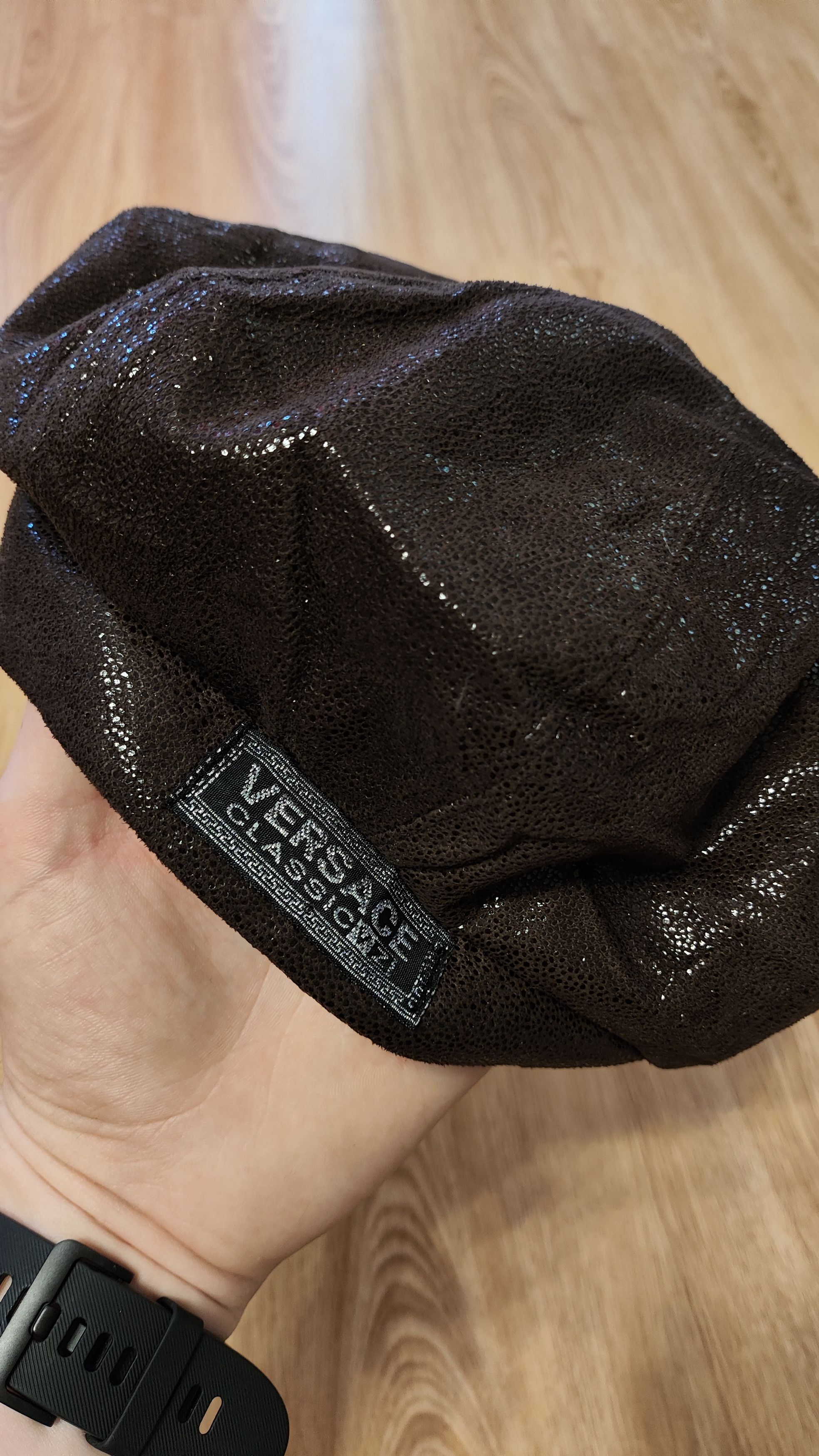Versace × Vintage Vintage Versace Classic V2 leather 90s retro rare ...