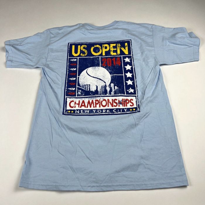 Vintage 2014 US Open Shirt Medium Gold Tournament Championships New ...