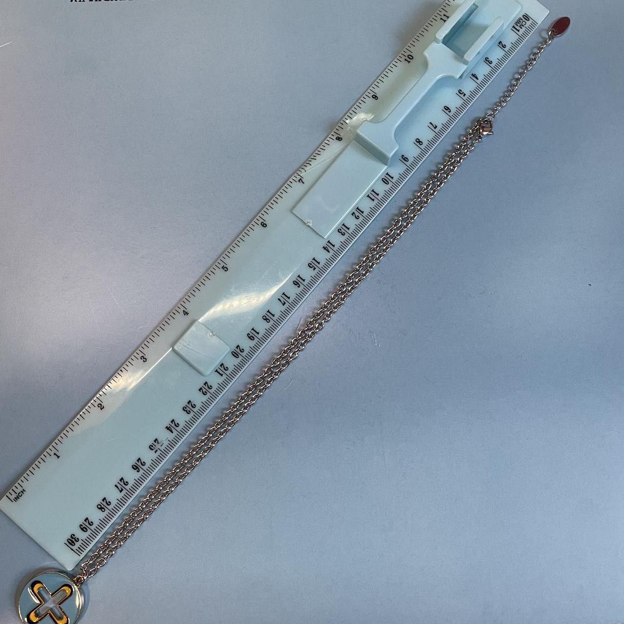 Other Homer x Frank Enamel Pendant Chain Necklace - Ocean Blue | Grailed