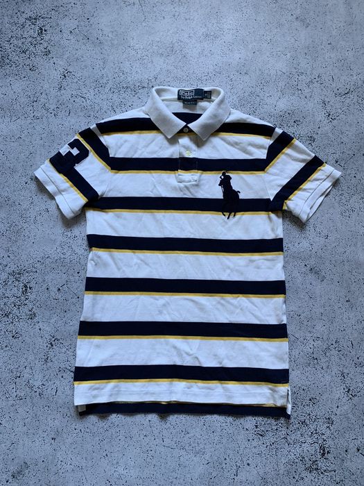 Ralph Lauren Vintage Polo Ralph Lauren Striped Polo Shirt Chief Keef ...