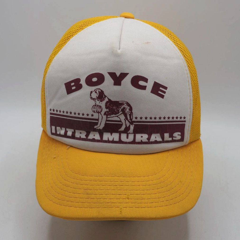 Vintage Boyce Intramurals Mesh Snapback Trucker Farmer Hat Cap | Grailed