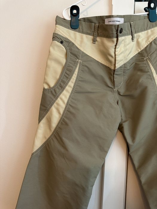 Kiko Kostadinov Kiko Kostadinov Riding Claw pants beige | Grailed