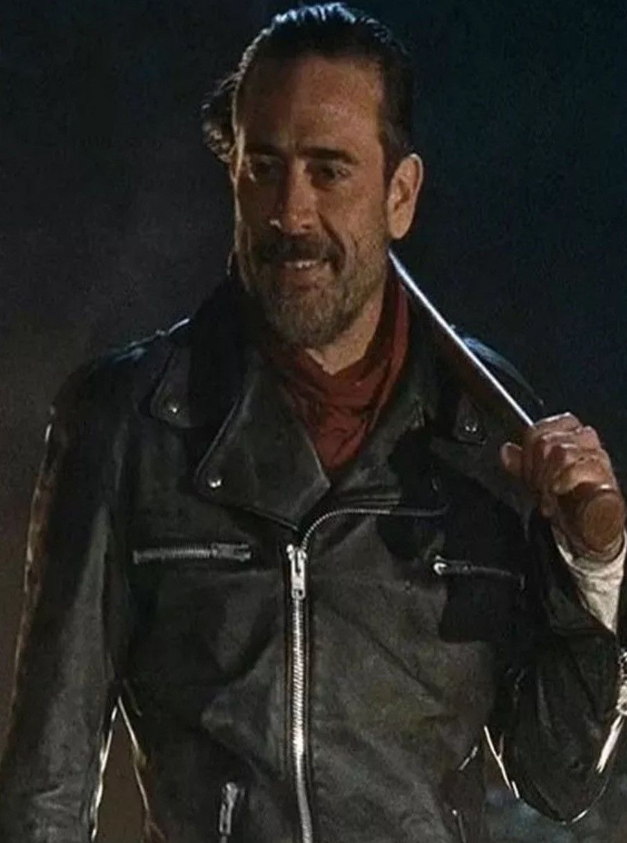 Vintage Neegan Leather Biker Jacket TWD full grain | Grailed