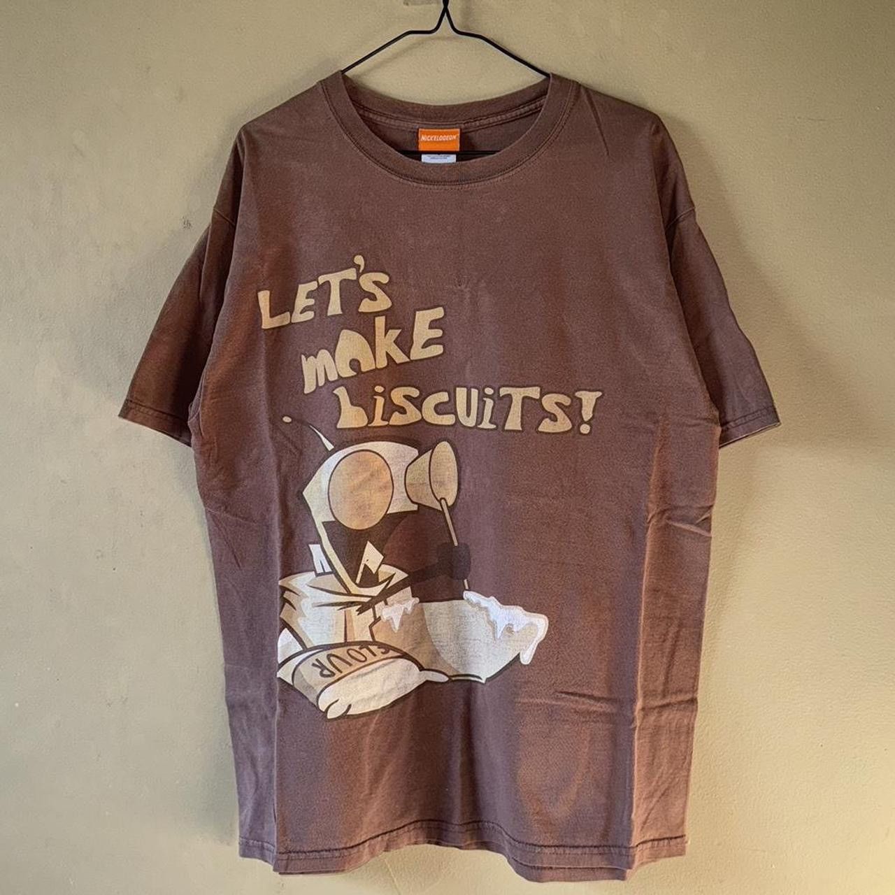 Nickelodeon × Vintage 2004 Invader Zim Let’s Make Biscuits! Cartoon ...