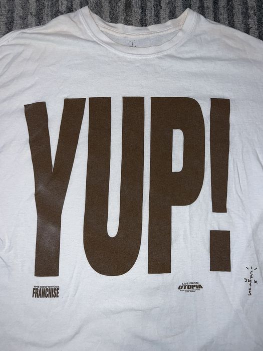 Travis Scott OS Travis Scott YUP! Tee | Grailed