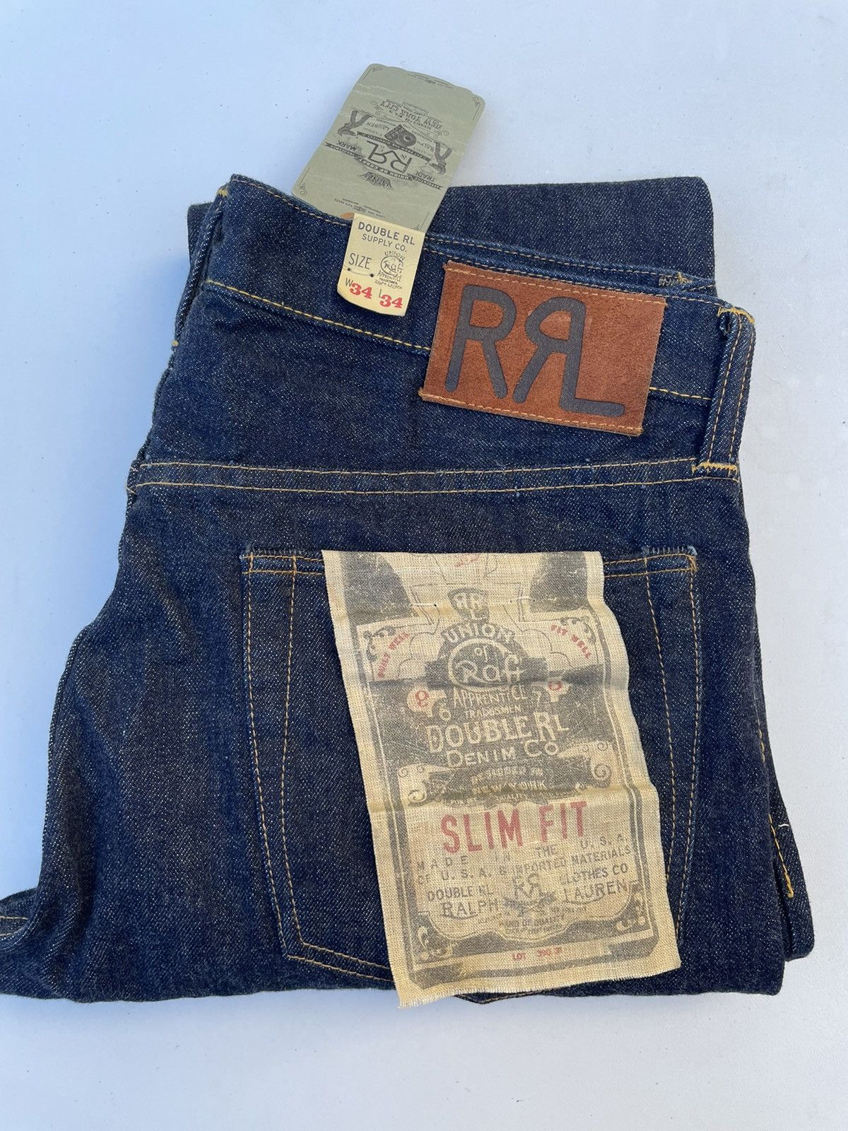 Japanese Brand × RRL Ralph Lauren × Vintage RRL Selvedge Denim USA ...