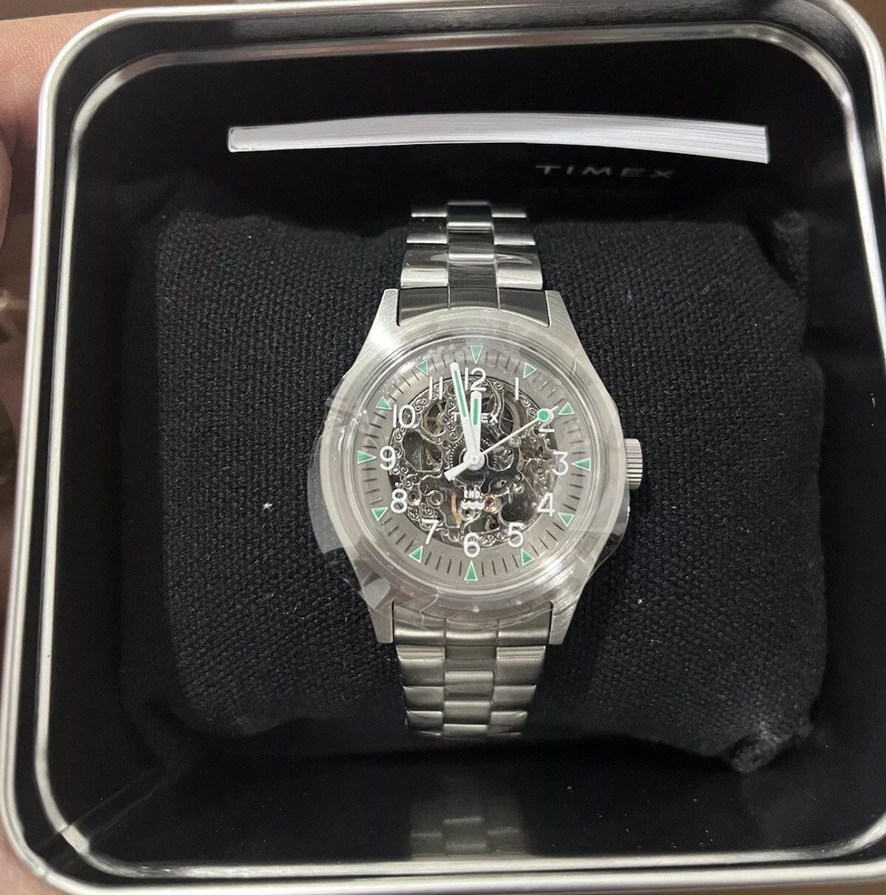 END. × Timex END X TIMEX MK1 MECHANICAL SKELETON WATCH | Grailed