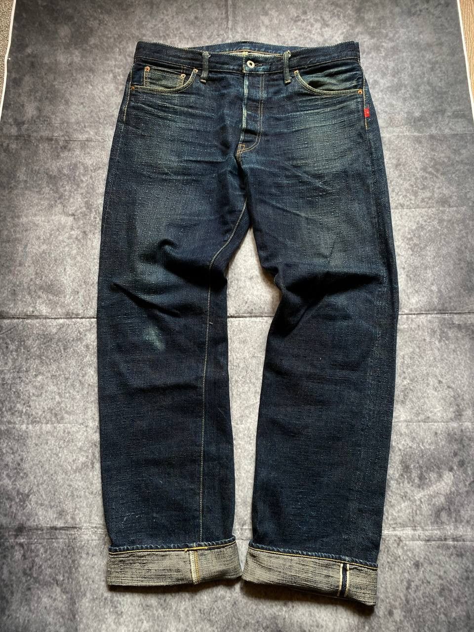Japanese Brand × Oni × Salvage Rare 🔥🇯🇵 ONI Denim Selvedge Jeans 0277 ...