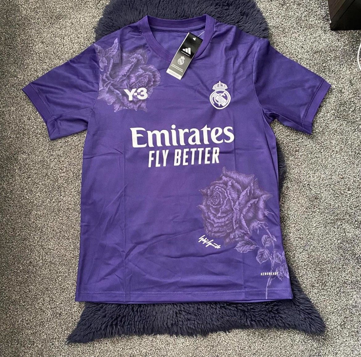 Adidas Real Madrid x Y-3 2023/2024 Purple Rose Kit | Grailed