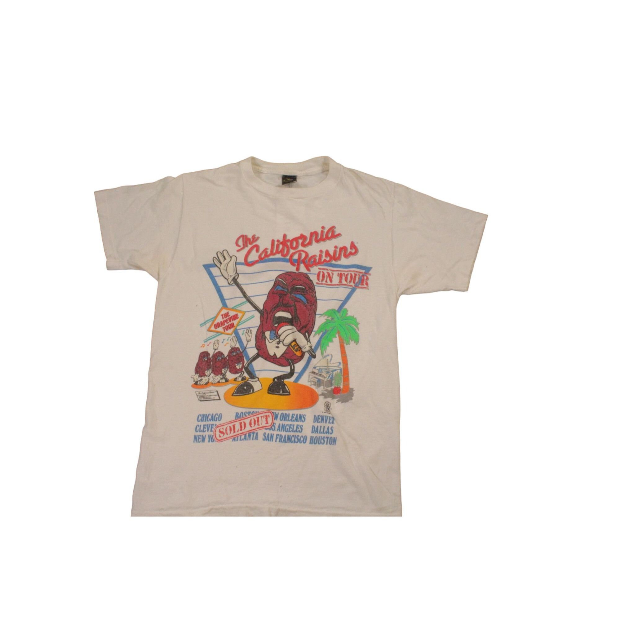 Vintage Vintage 90's California Raisins Tee Shirt White Medium | Grailed