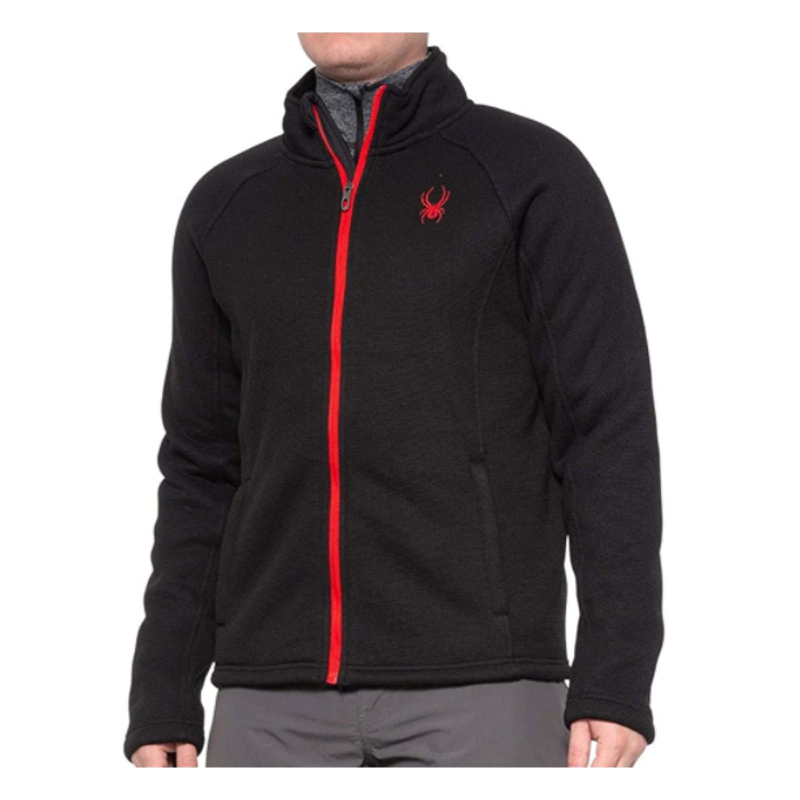 Spyder Spyder Mens Stellar Jacket Sherpa Lined Bonded Fleece Small ...