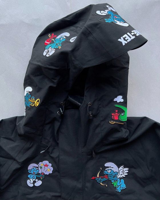 Supreme Supreme Shell Jacket Smurfs GORE-TEX (Authentic, Very Rare ...