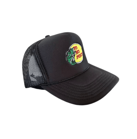 Generic Yo No Pesco Trucker Style Mesh Hat - Black | Grailed