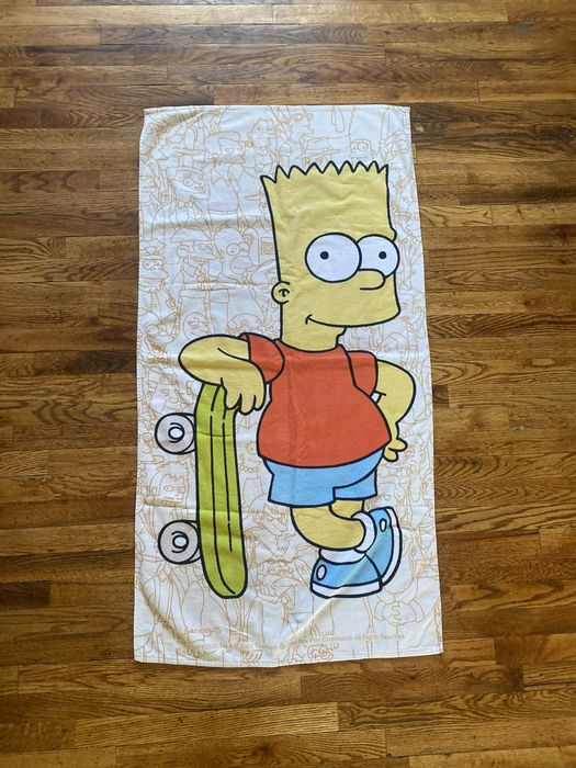 Vintage Vintage 2000s Simpsons Towel | Grailed