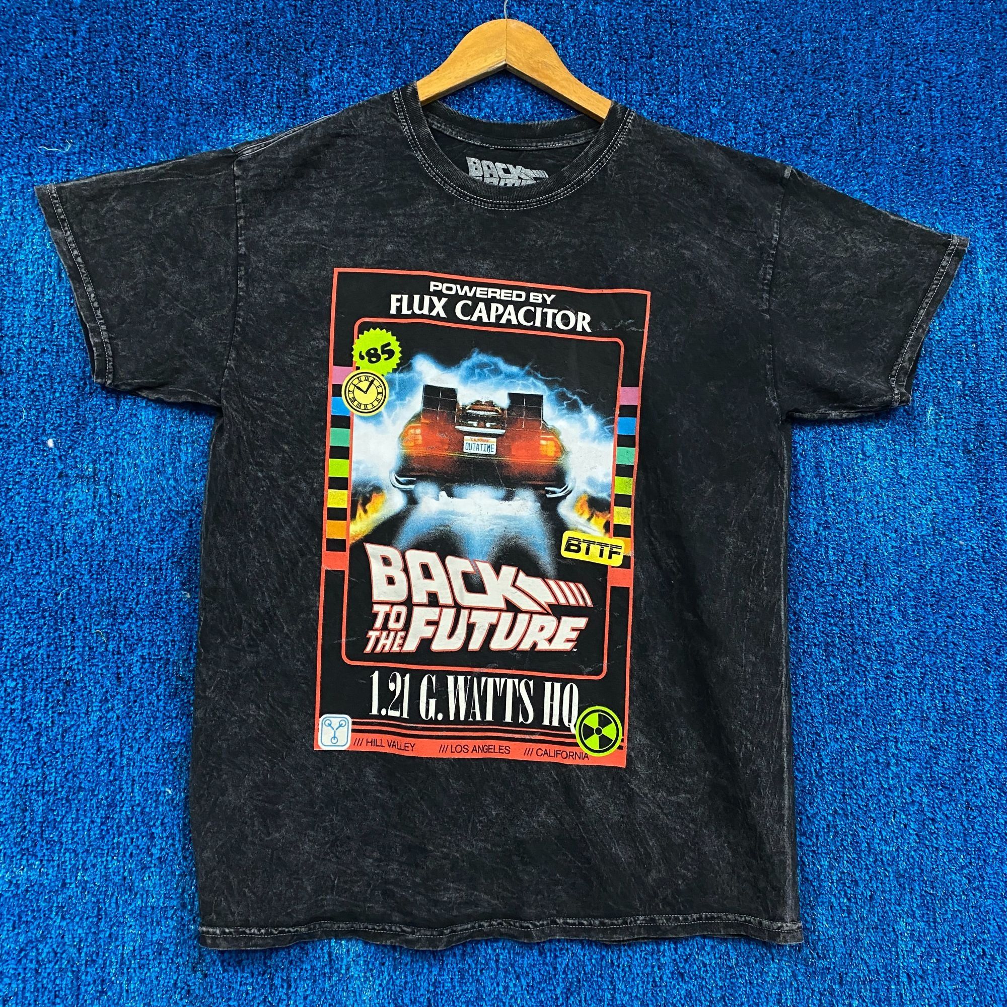 Very Rare Back to the Future 1985 Movie Flux Capacitor Promo Tee L ...