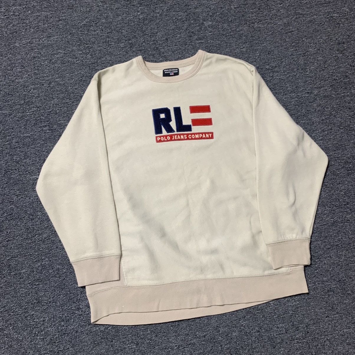 Polo Ralph Lauren Polo Ralph Lauren USA RL flag logo vintage sweatshirt ...