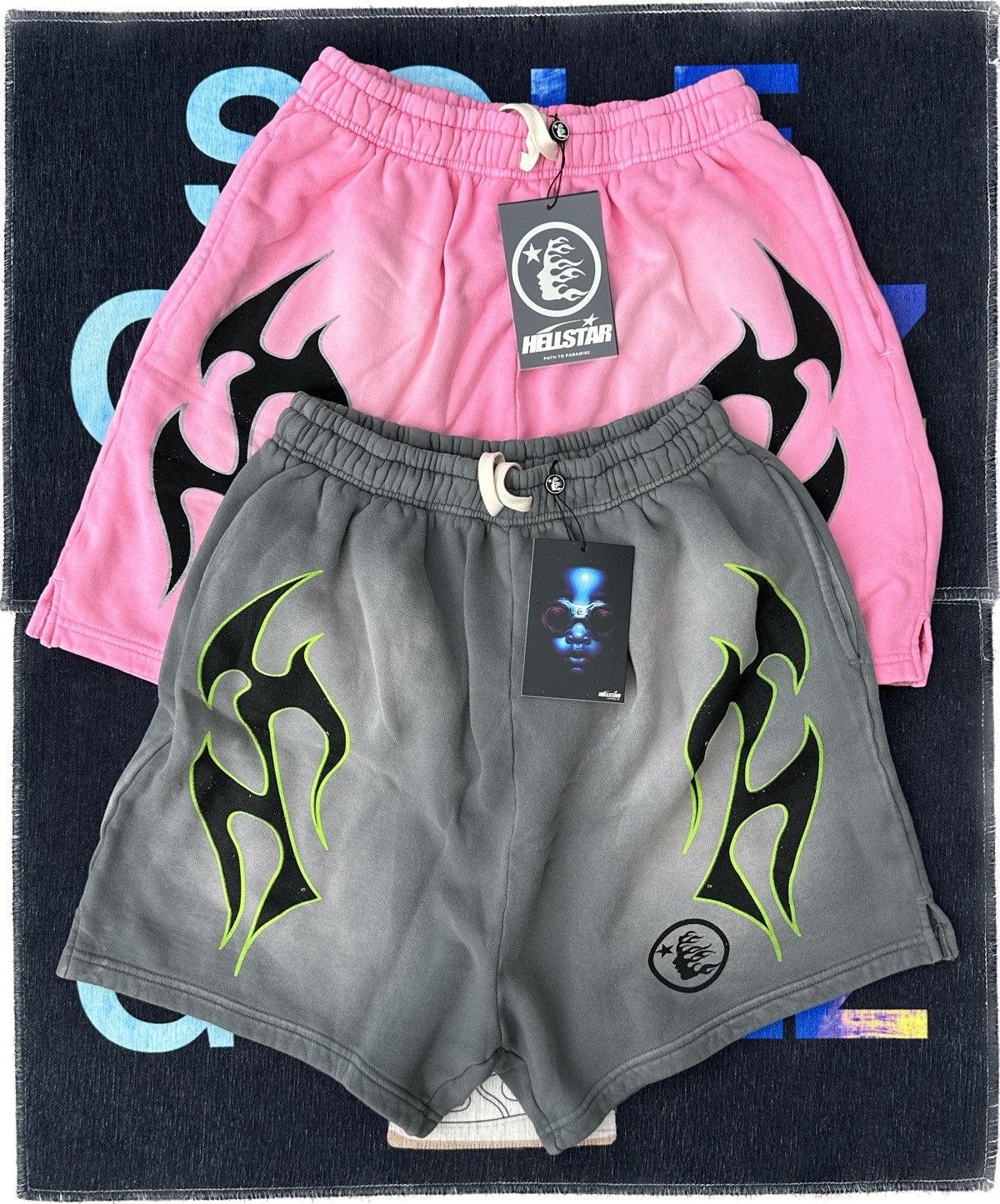 HELLSTAR Hellstar Flame Shorts ‘Capsule 10’ Combo Deal | Grailed
