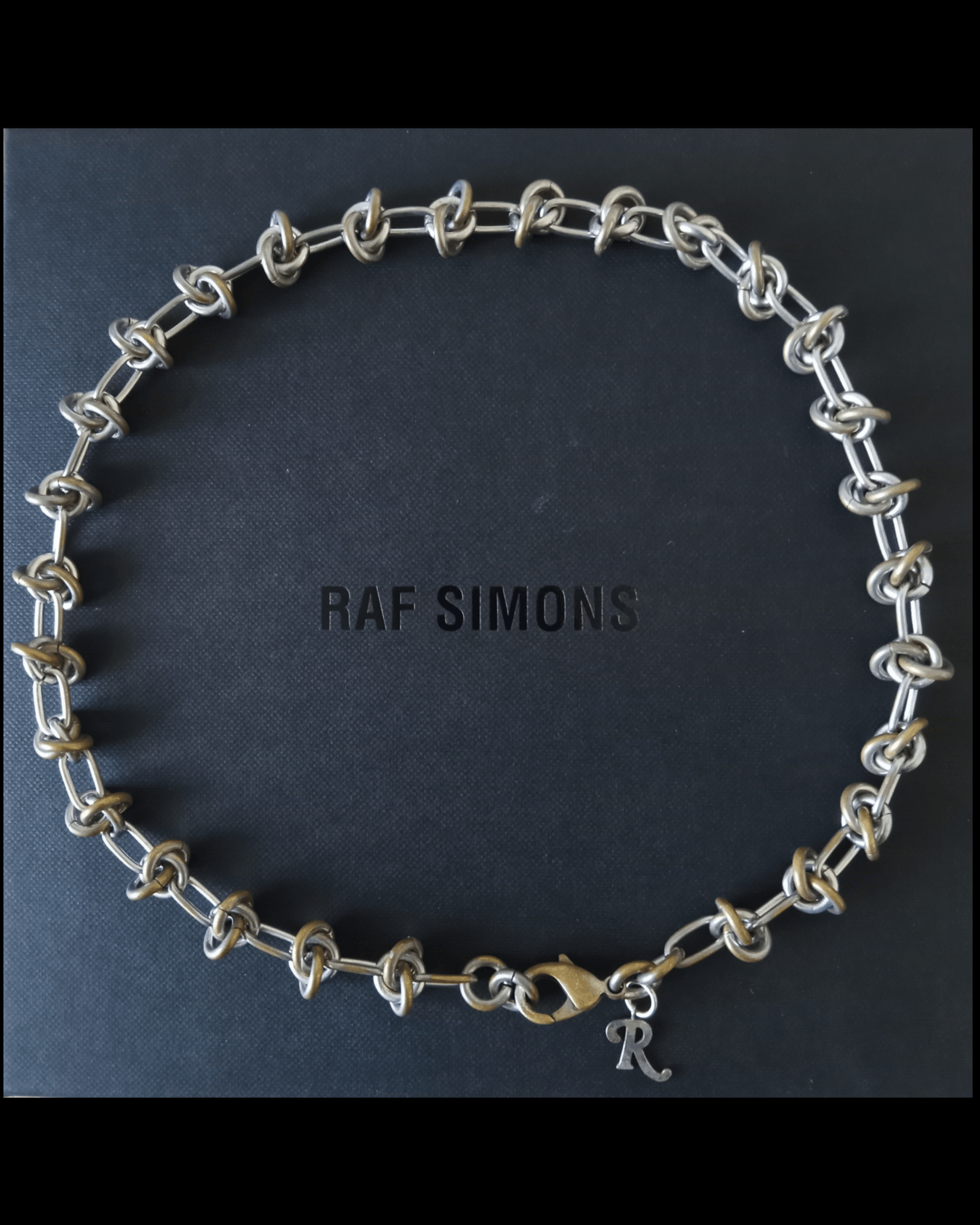 Raf Simons Raf Simons Knot Chain Necklace | Grailed