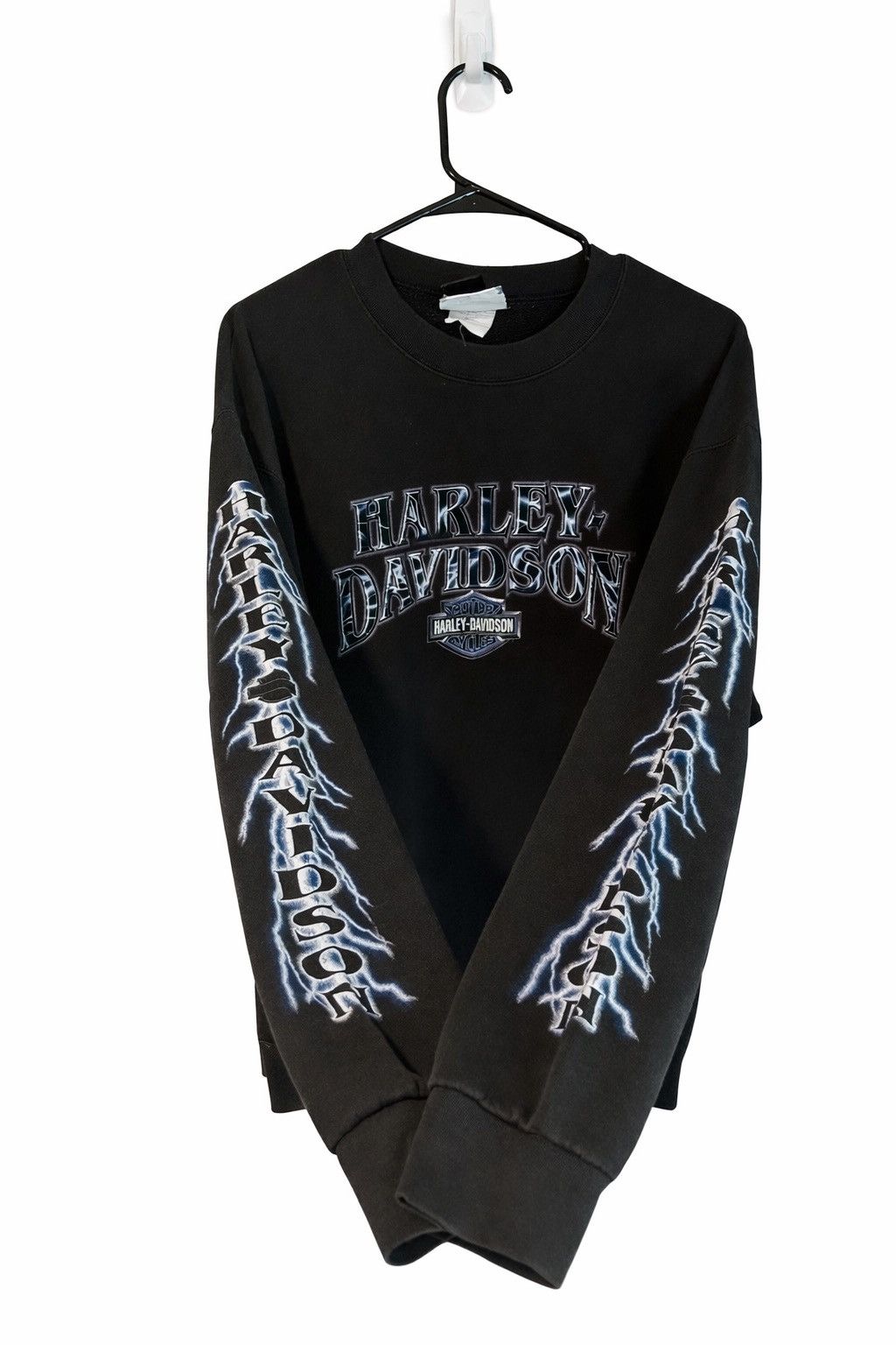 Harley Davidson Vintage Harley Davidson Lightning font spell out ...
