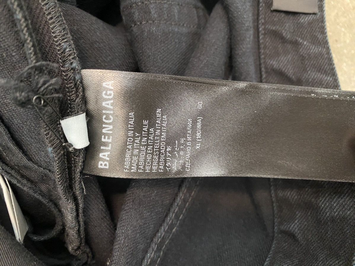 Balenciaga Balenciaga Destroyed Ripped Denim | Grailed