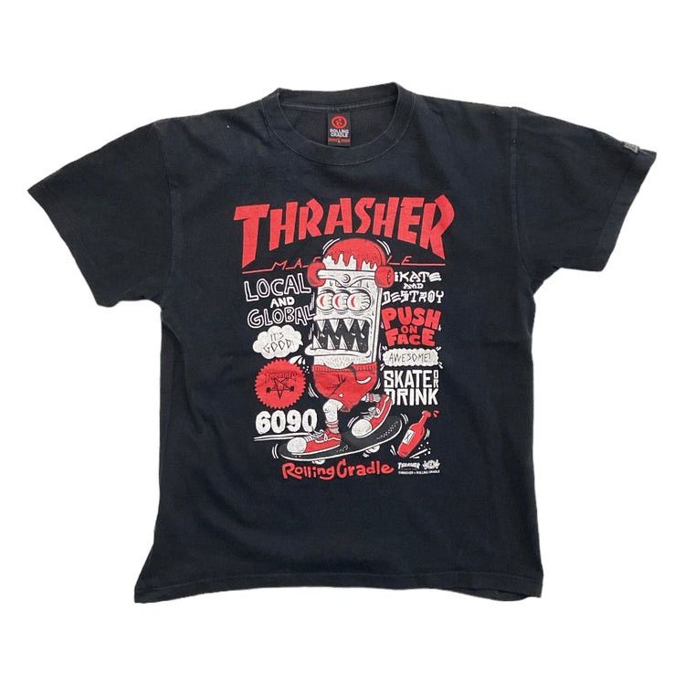 Streetwear × Thrasher Thrasher X Rolling Cradle Skateboard TShirt ...