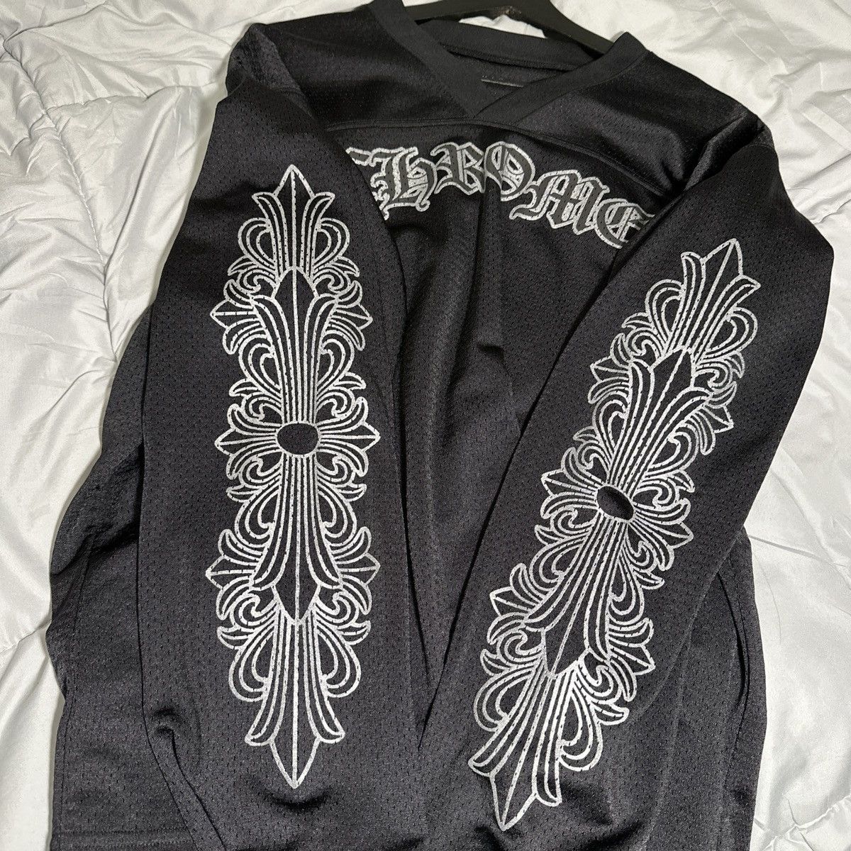 Chrome Hearts CH MESH JERSEY LONGSLEEVE | Grailed