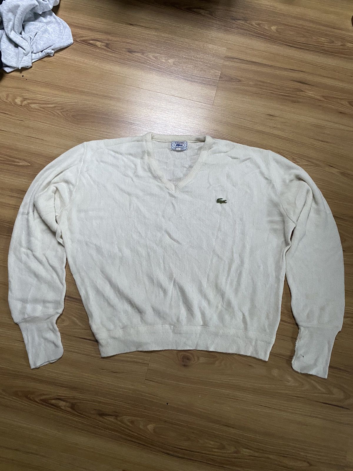 Vintage Vintage 70s 80s Izod Lacoste Sweater boxy V-neck old school | Grailed