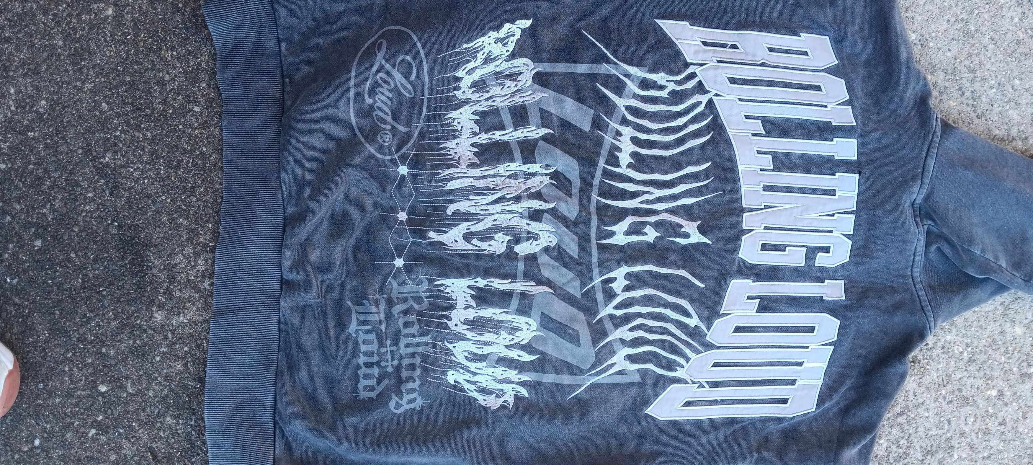 Rolling Loud Rolling Loud 2023 G-Metal Logos Vintage Black Hoodie | Grailed