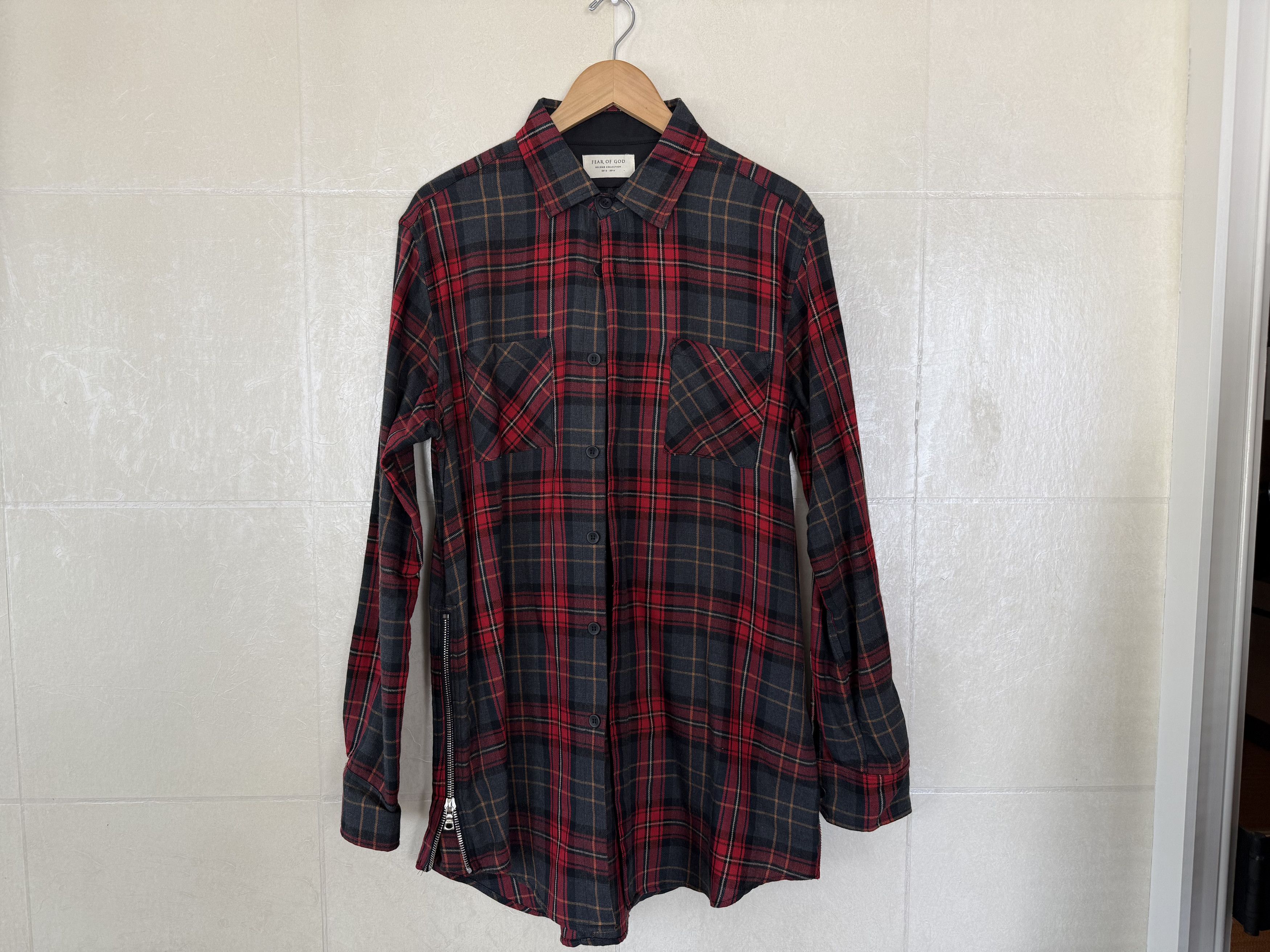 Fear of God Fear of God Second Collection Plaid Flannel Shirt | Grailed