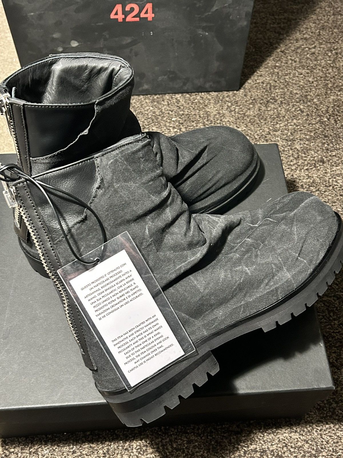424 On Fairfax 424 Boots | Grailed